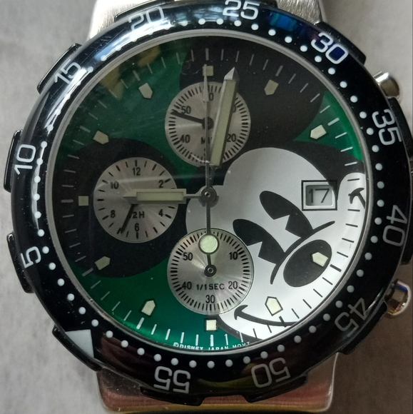 Mickymouse | Accessories | Mickey Mouse Watch Divers Chronograph Disney ...